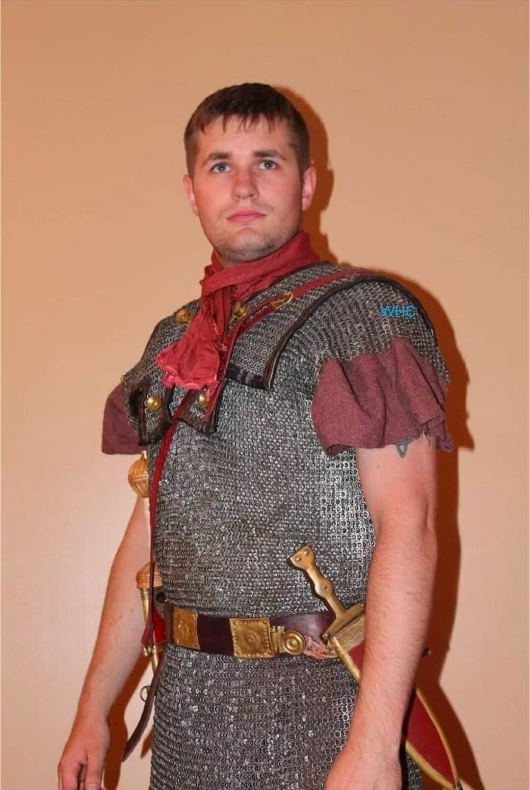 Roman Legion Hamata: Mild Steel Chainmail With Shoulder Doubler - Etsy