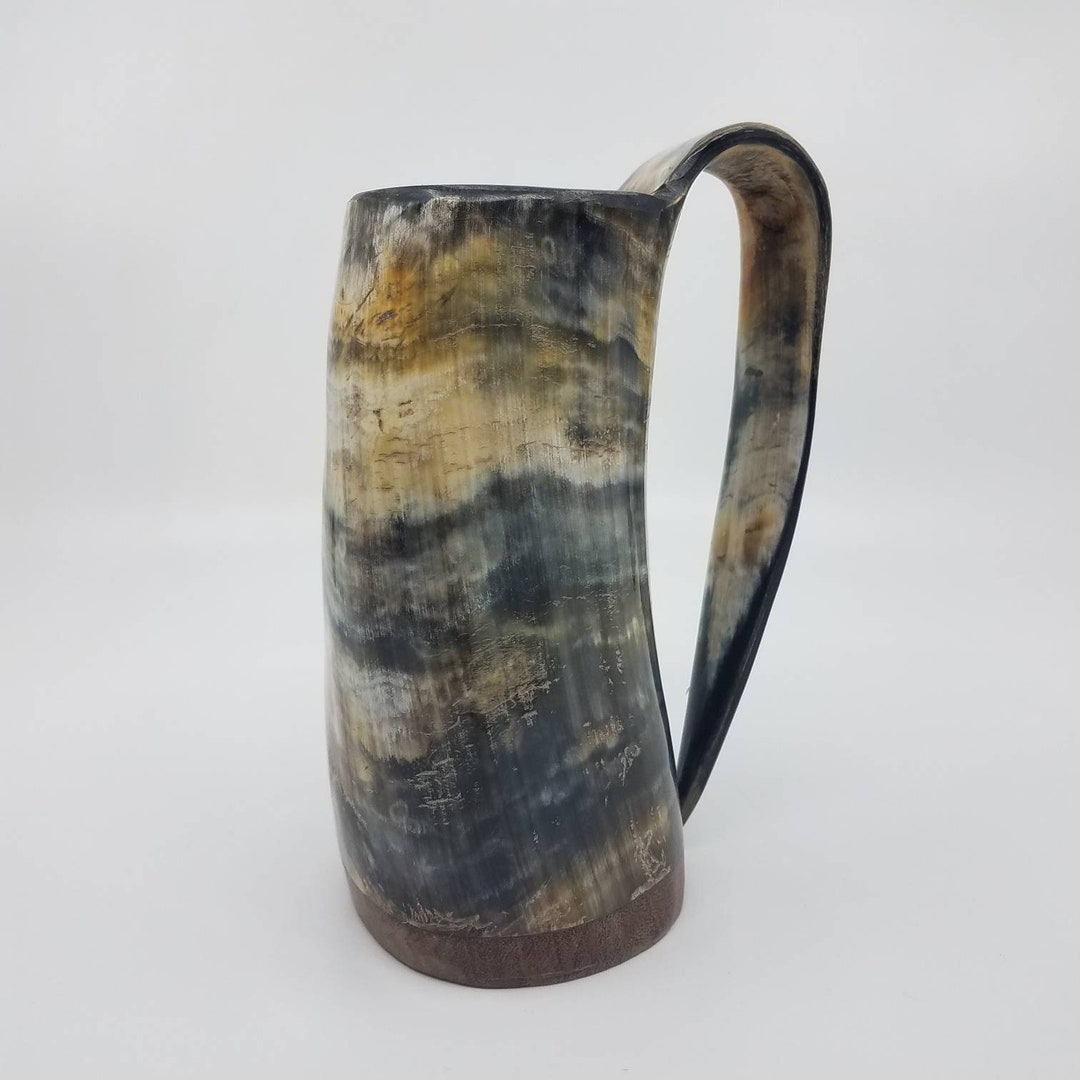 Viking Drinking Horn Mug, Beer Mug, Tankard, Game of Thrones, Groomsmen ...