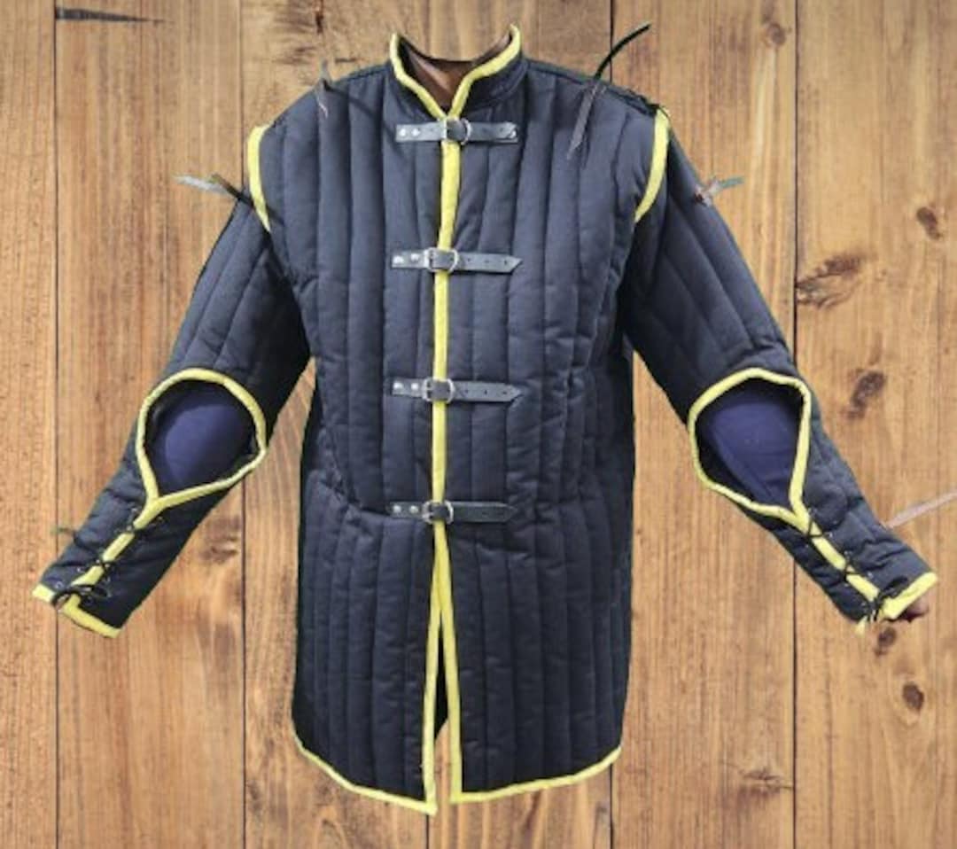 Medieval Padded Gambeson , Viking Armour Coat ,SCA Fighting Arming ...