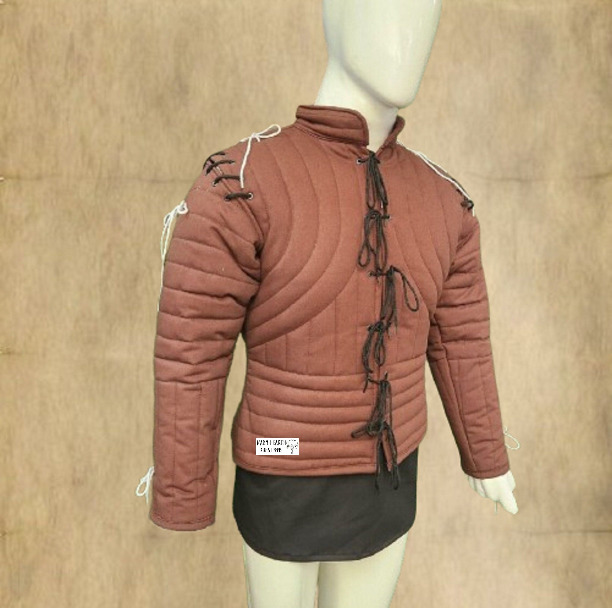 Arming Doublet / Medieval Thick Padded Viking Gambeson / Arming Costume ...