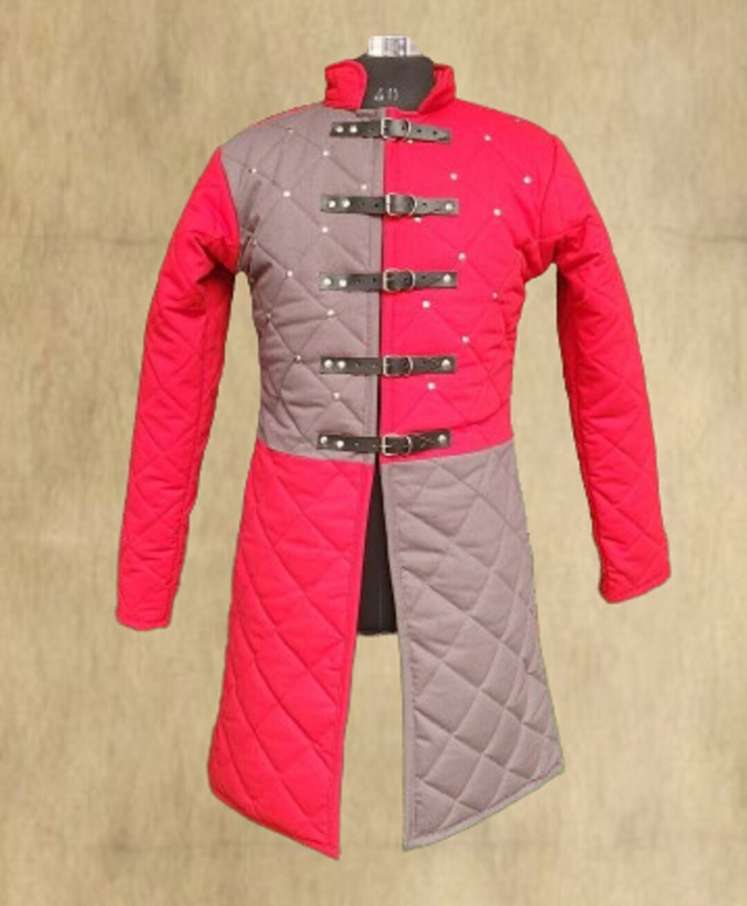 Medieval Gambeson ,thick Padded Gambeson, WMC Buhurt Costume / Handmade ...