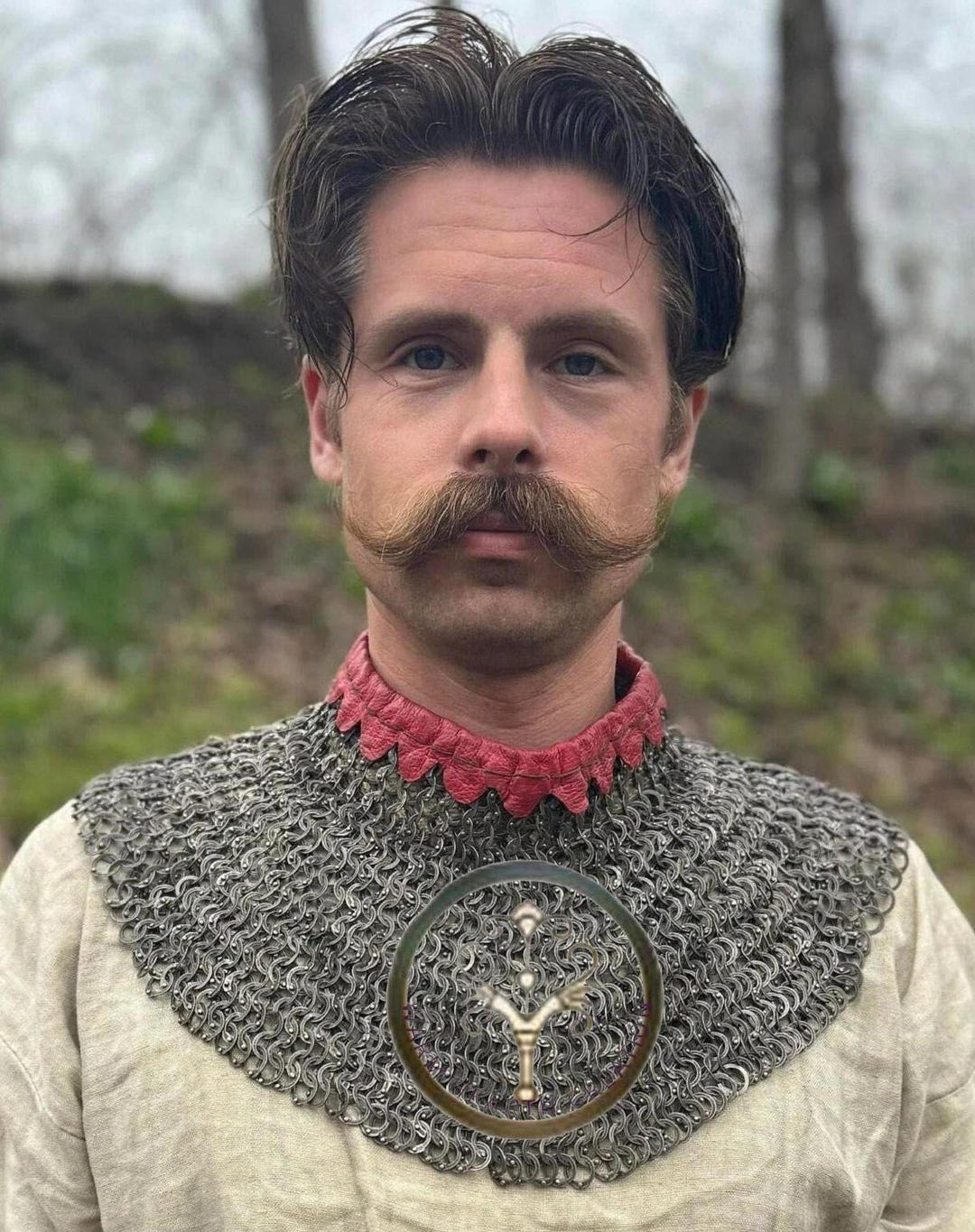 Stainless Steel Chainmail Gorget: Medieval Knight Armor, LARP Ready - Etsy