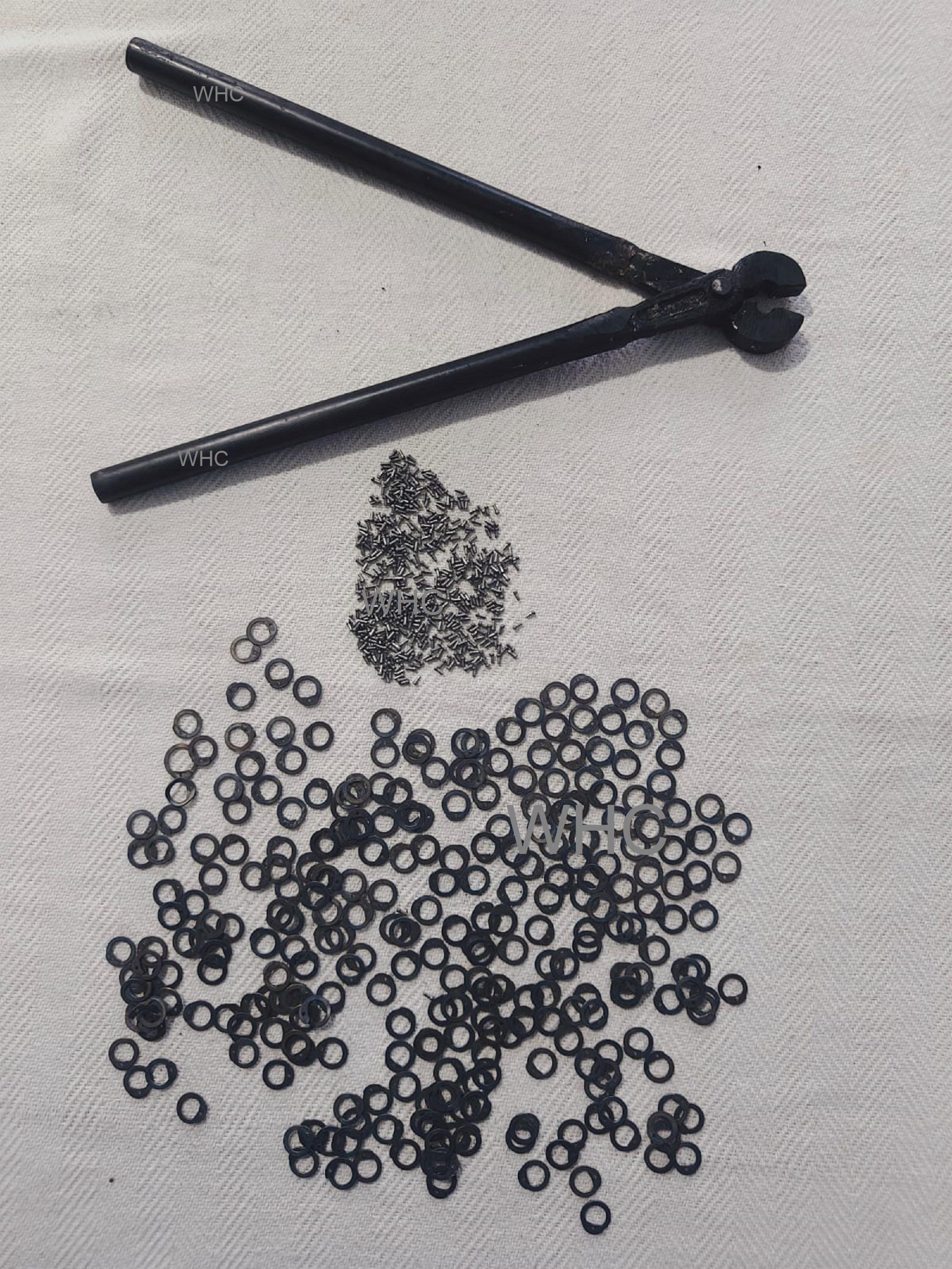 Titanium Flat Riveted Chainmail Rings With Rivets, Repair Kit: 18 Gauge ...