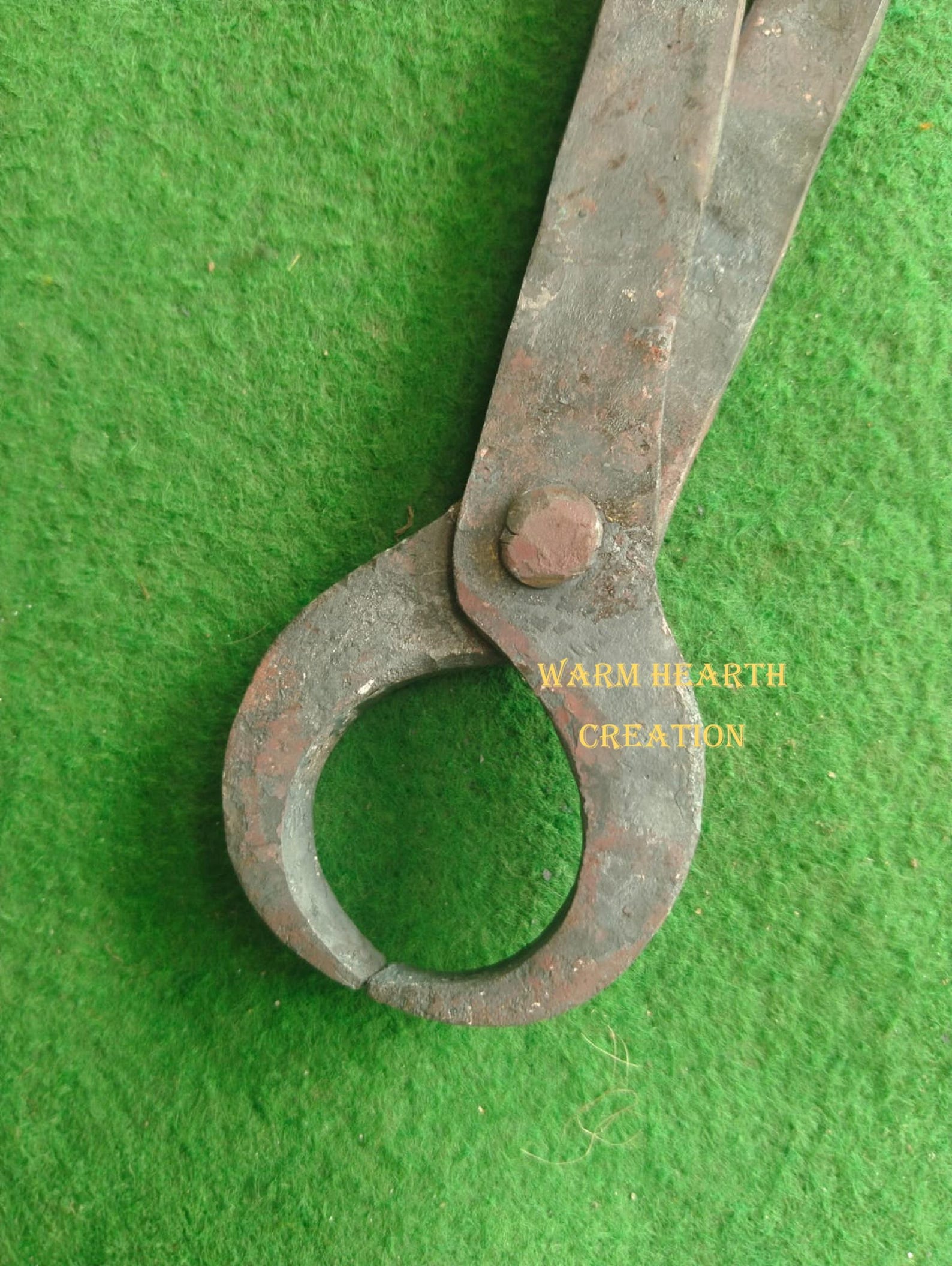 Hand Forged Round Jaw Tongs: Medieval Blacksmith Tool - Etsy