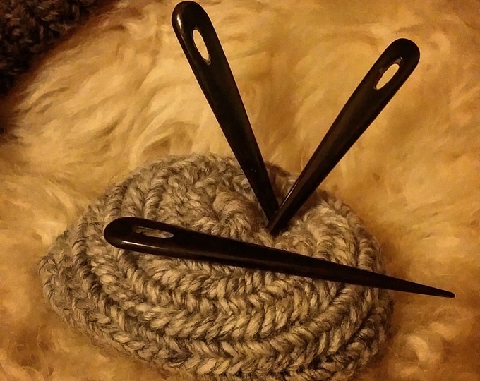 Horn Nalbinding Needle, Nalbinding Needle, Nålbinding Needle, Naalbinding Needle, Horn Needle - Etsy