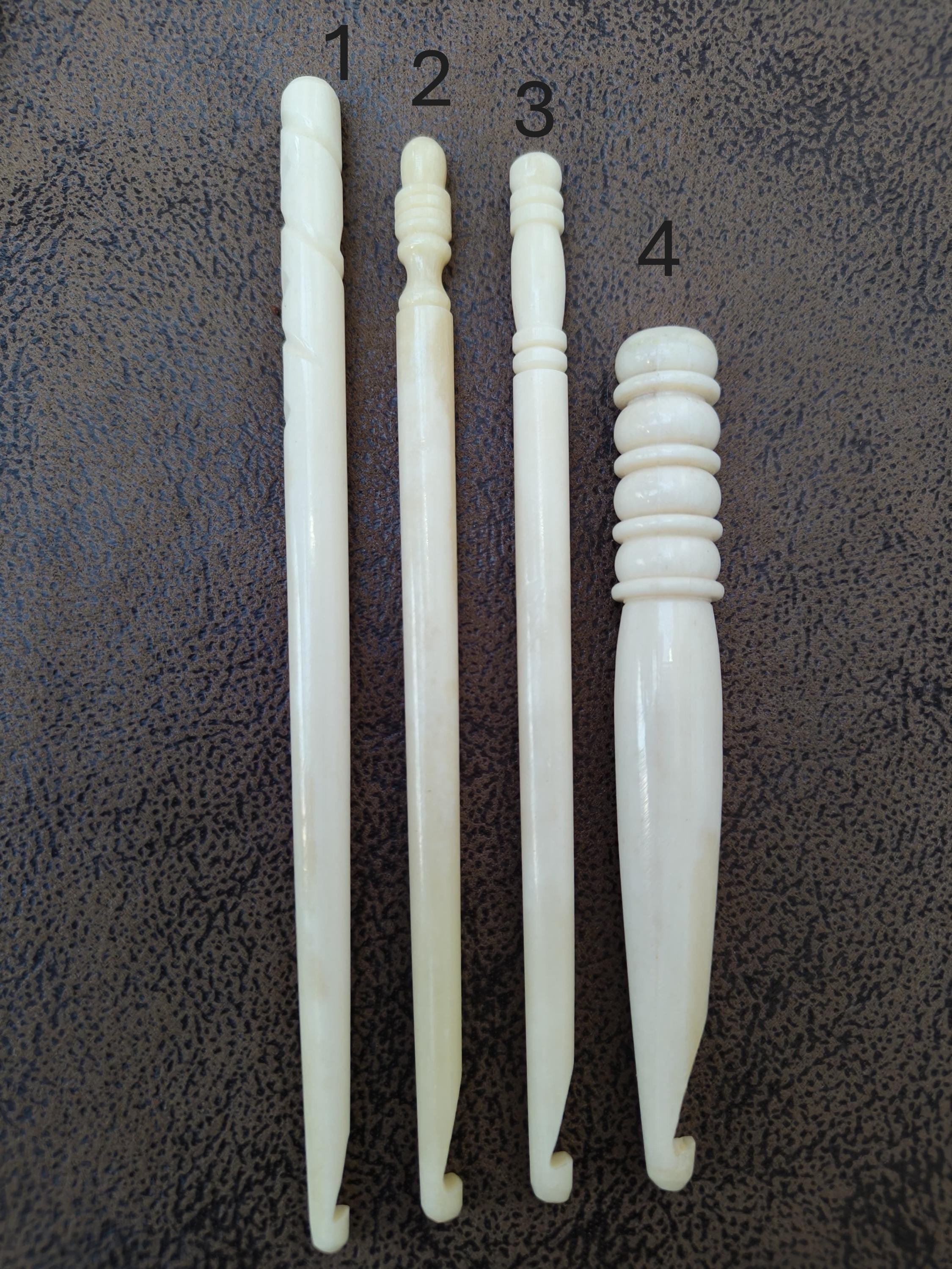 Bone Crochet Hooks -antique Style, Smooth & Polished - Etsy