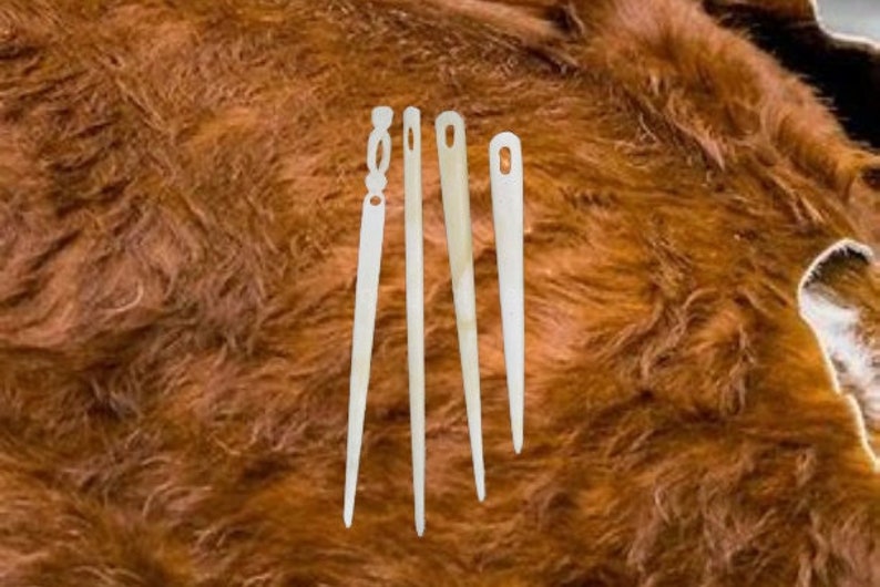Handcrafted Bone Nalbinding Needles Set: Yarn Stitching Tools - Etsy