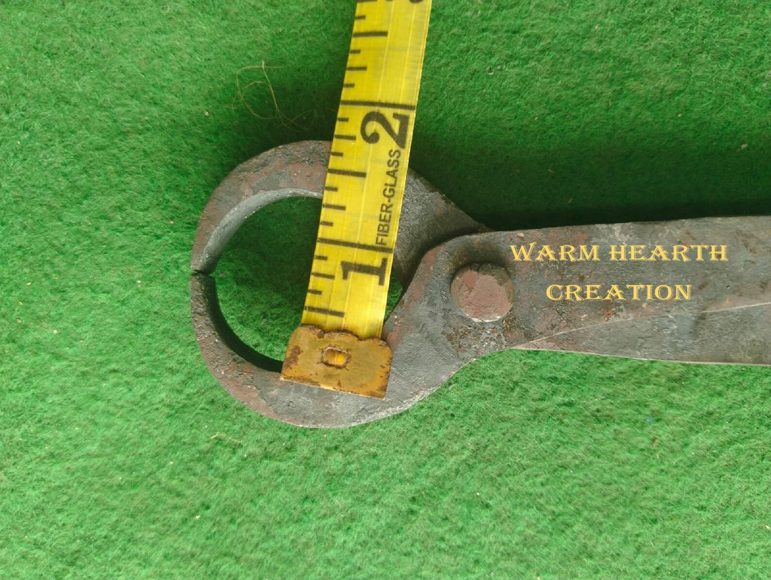 Hand Forged Round Jaw Tongs: Medieval Blacksmith Tool - Etsy