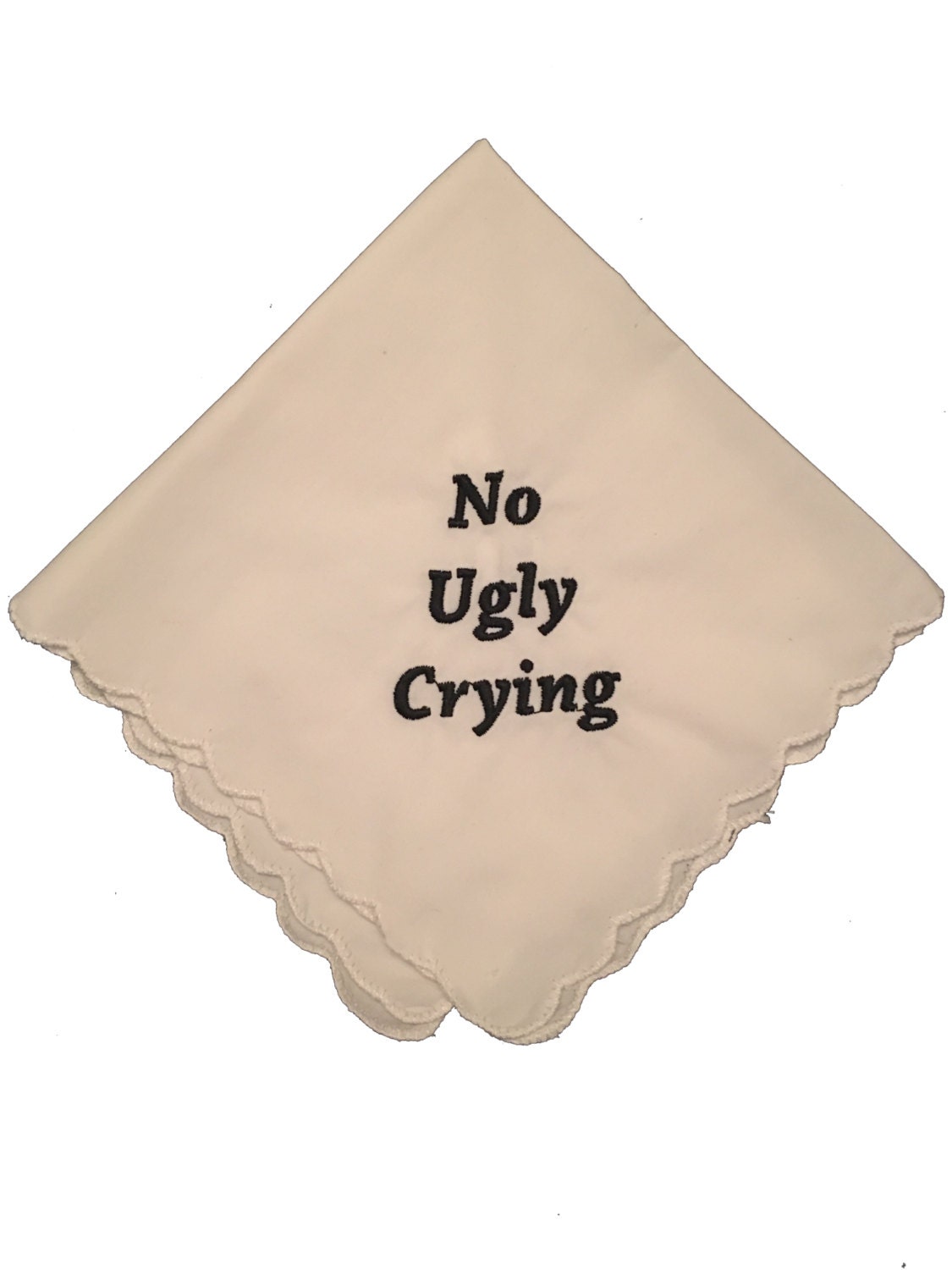 READY TO SHIP No Ugly Crying Wedding Handkerchiefs Set of 5 - Etsy