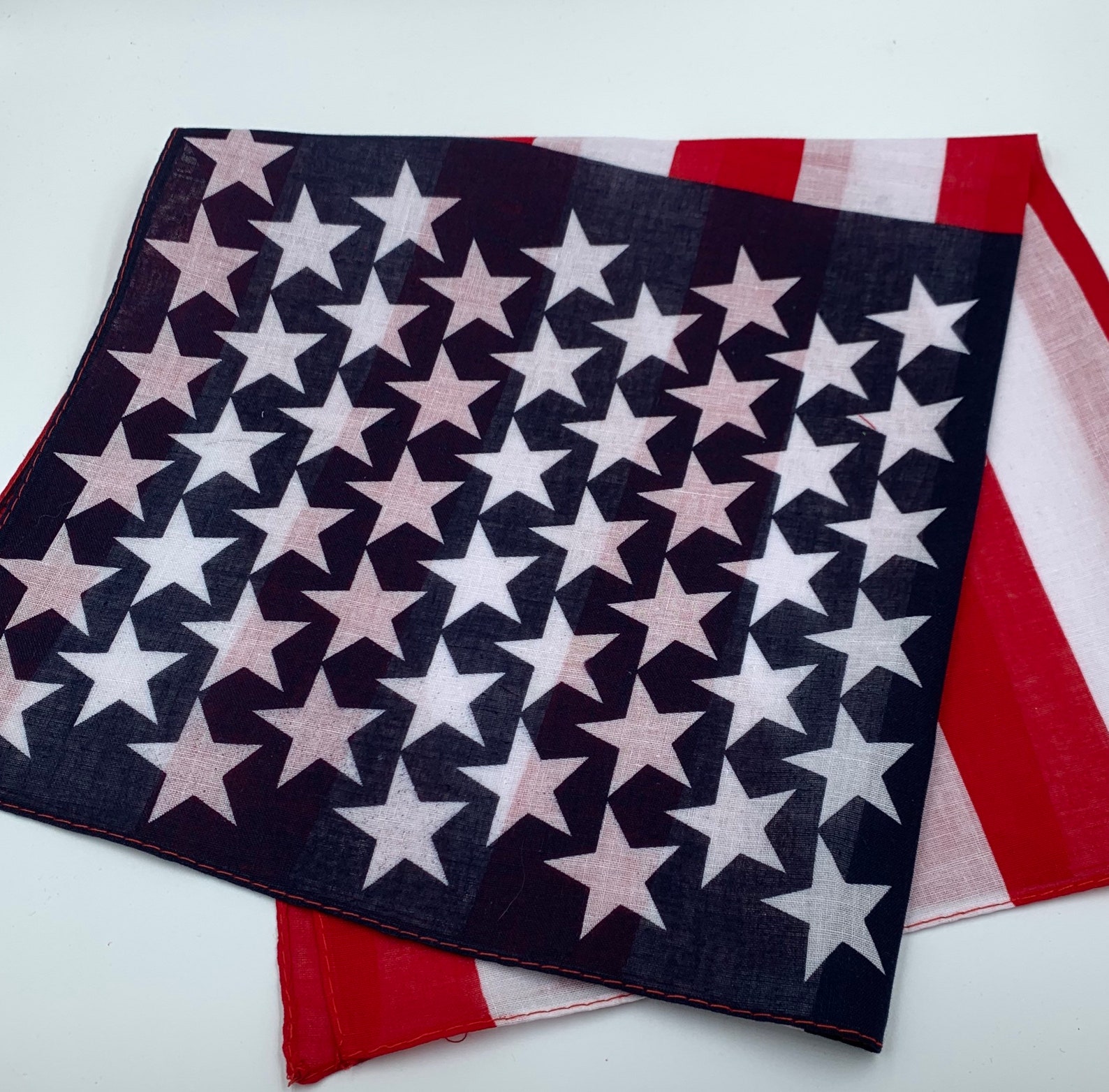 Bandana Made of 100% Cotton Ready to Ship Blank or Can Add Wording to ...