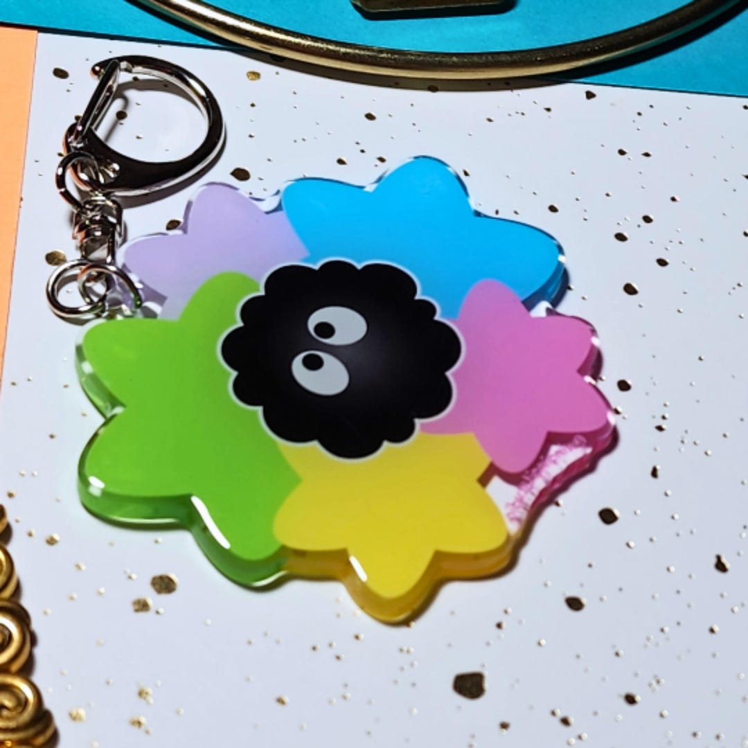 Soot Sprite Keychain | Spirited Away | My Neighbor Totoro | Studio ...
