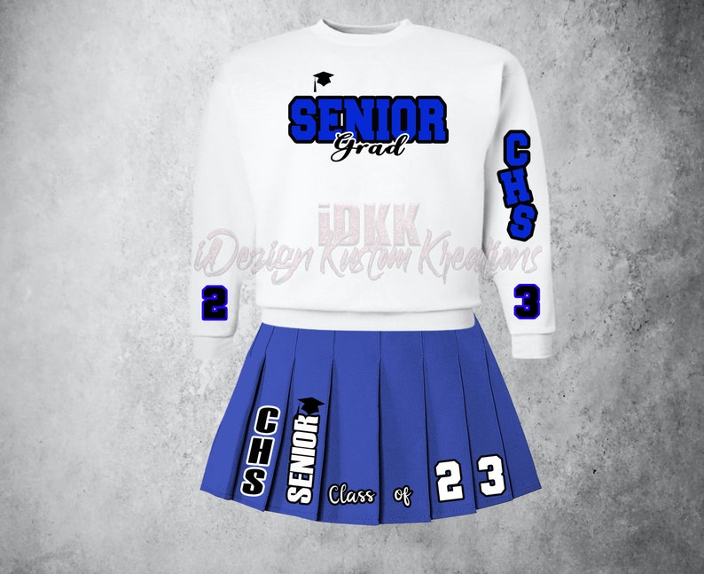 Personalized Graduation Skirt Set Graduation Gift Pleated - Etsy