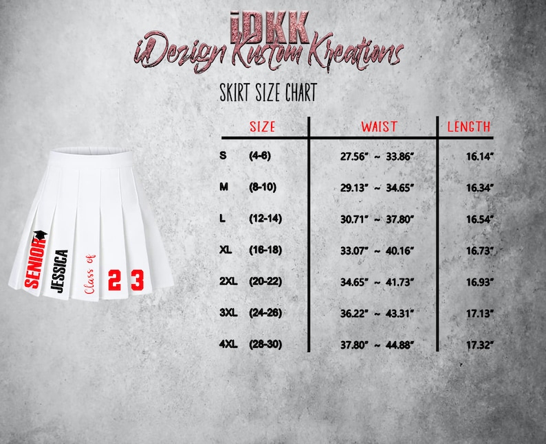 Personalized Graduation Skirt Set Graduation Gift Pleated - Etsy