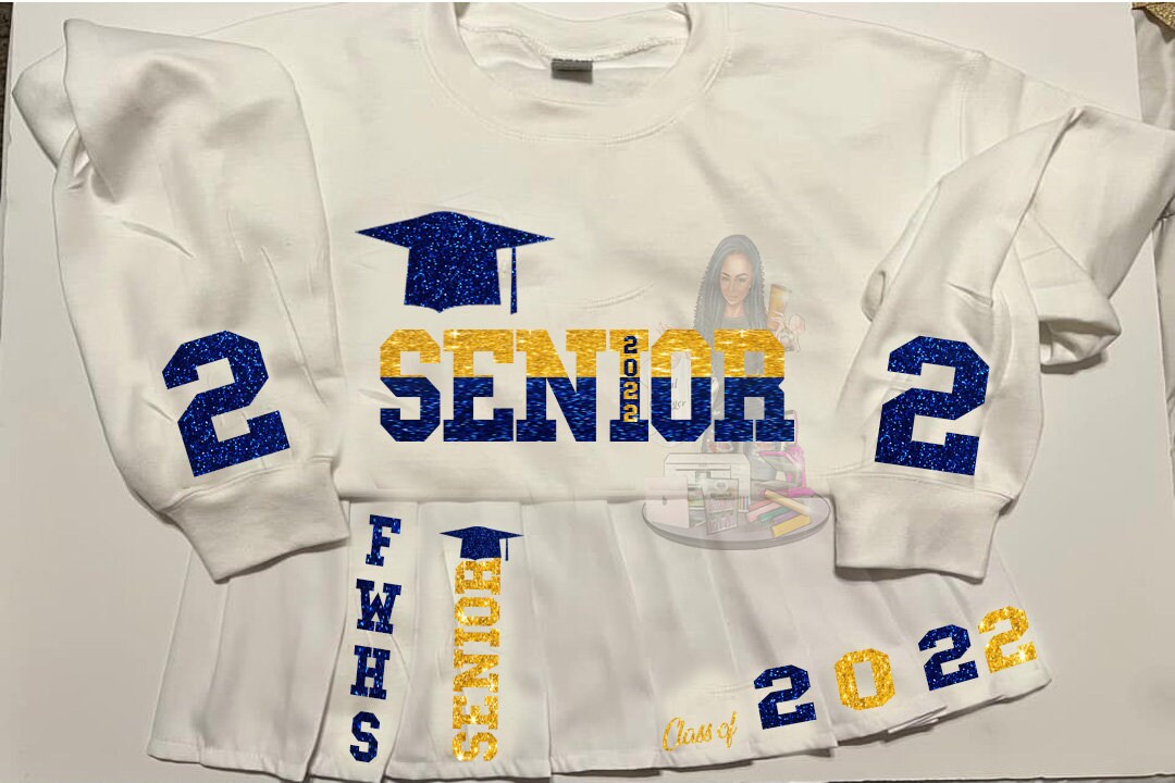 Personalized Graduation Skirt Set, Graduation Gift, Pleated Skirt, Grad ...
