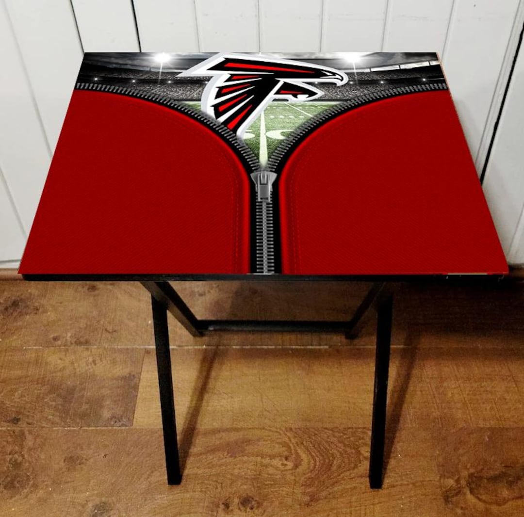 Zipped Football Themed TV Tray - Football Themed Foldable Tray Table ...