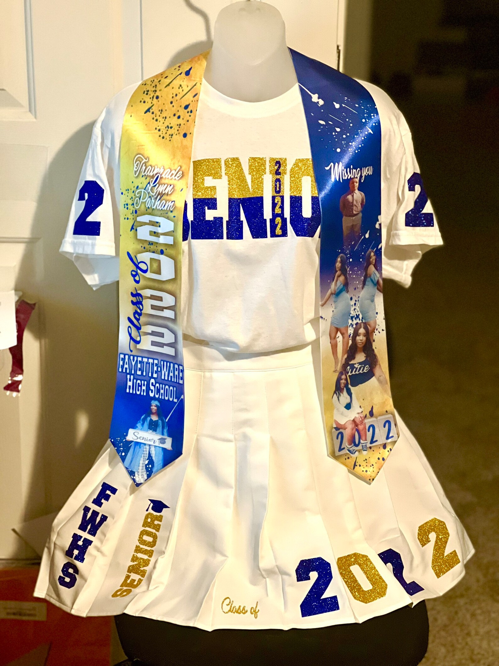Graduation Skirt Set, Grad Outfit, 2024 Grad | Custom Apparel - Etsy