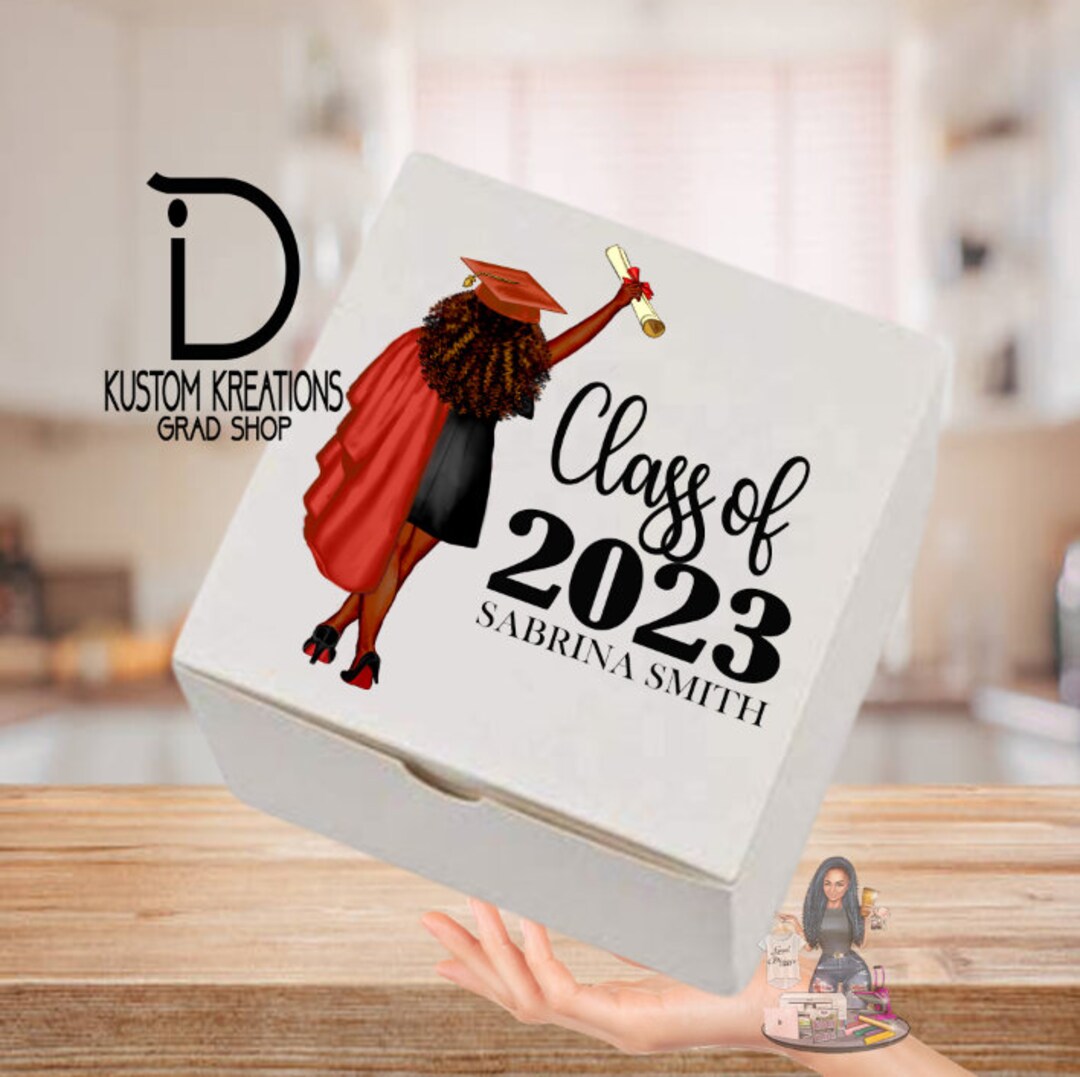 Graduation Gift Box, Custom Boxes, Custom Gift Box, Personalized Gift ...