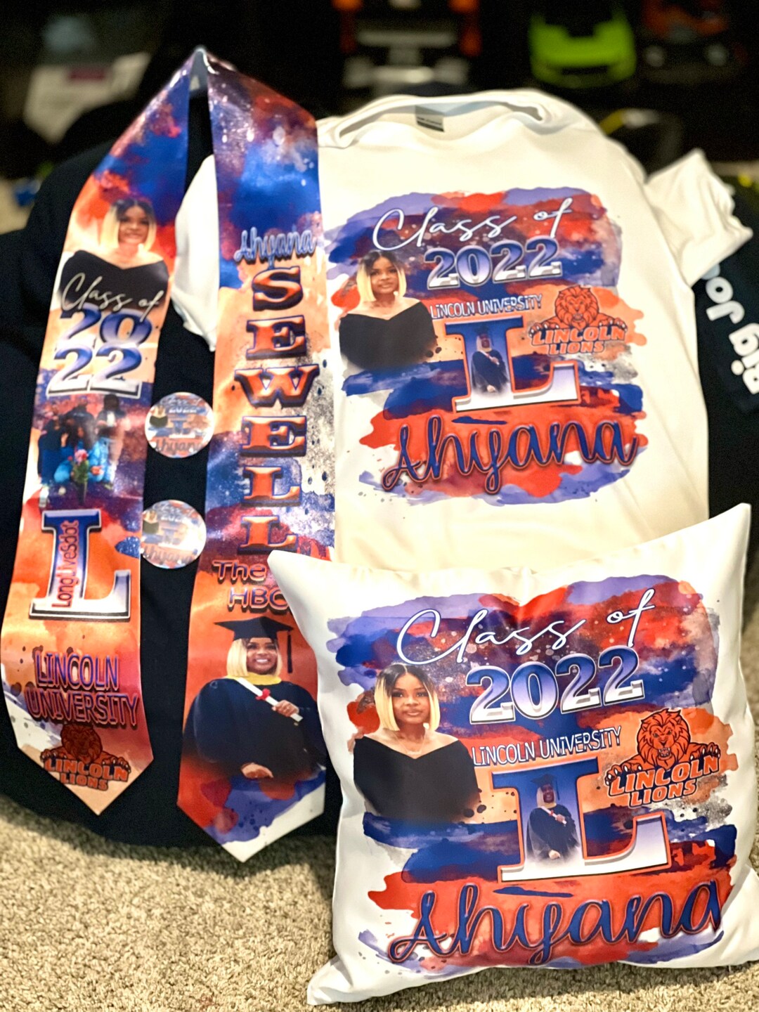 Graduation Stole, 3D Stole, Graduation Keepsake, Graduation Gift ...