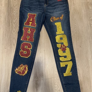 Customize Senior Jeans | Senior Set 2025 - Etsy