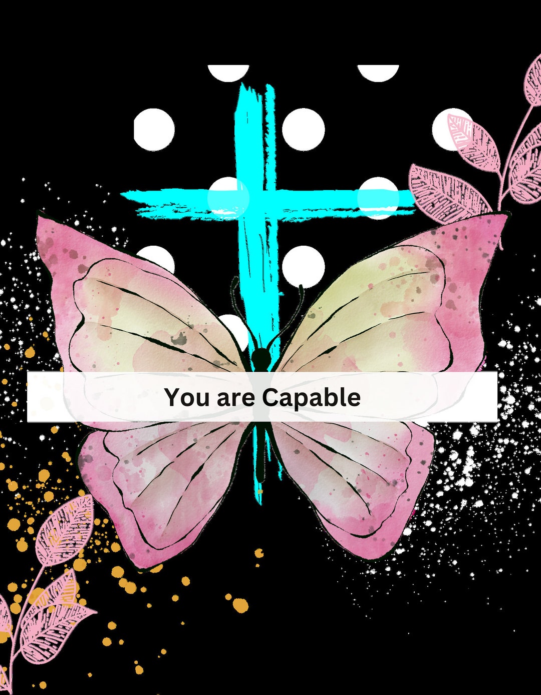 Digital Image You Are Capable Bible Verse, Christian, Religious, Faith ...