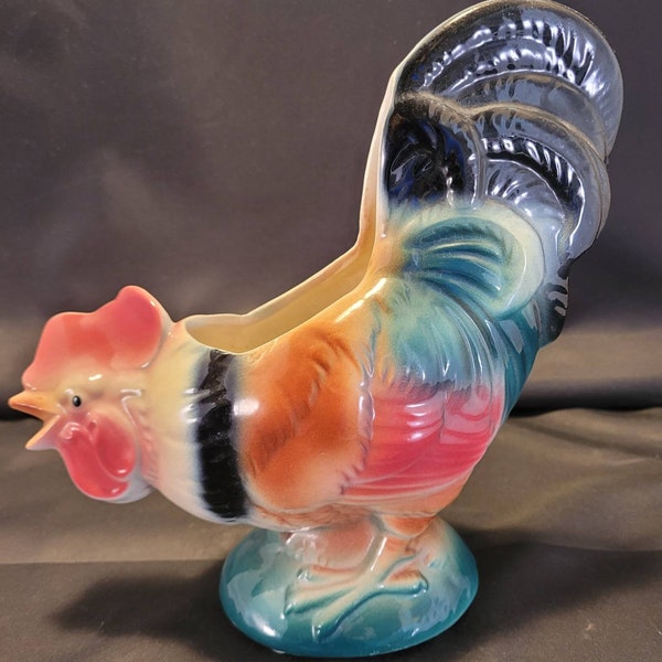 Rooster Planter - Etsy