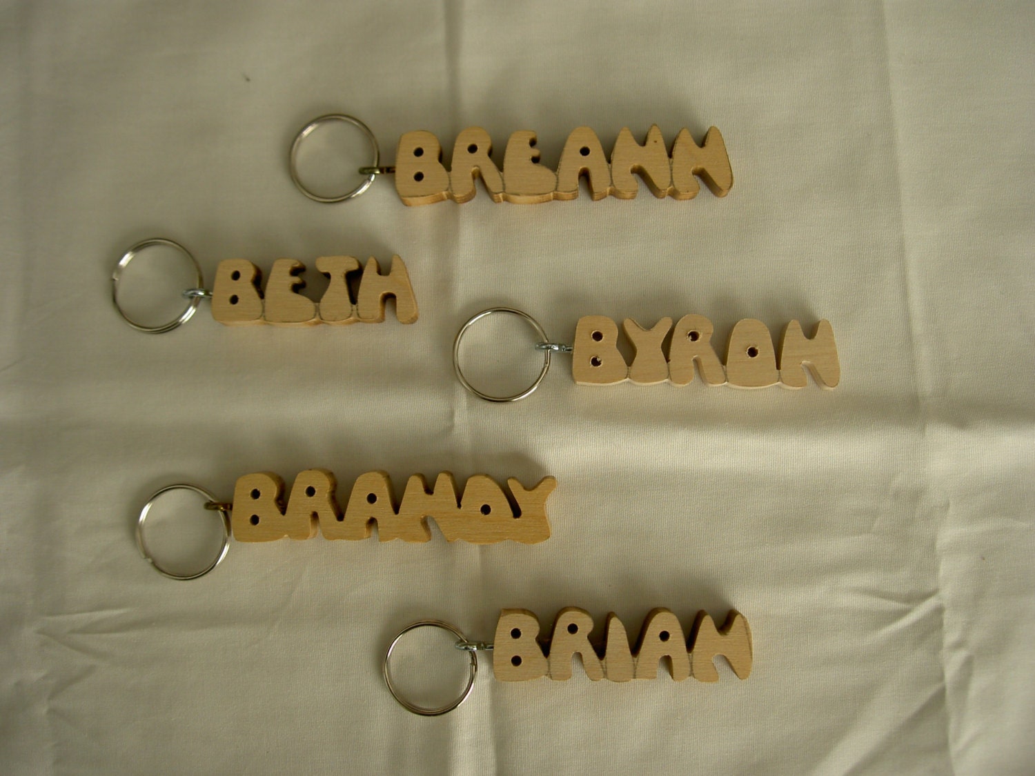 Custom made keychains and bag tags | Etsy