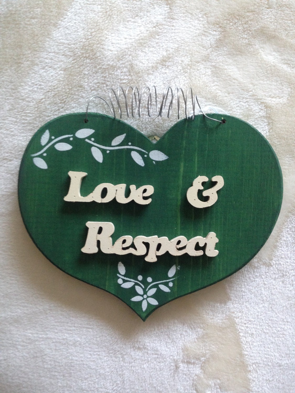 Love & Respect ... a wall plaque based on that best selling | Etsy