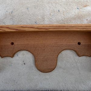 Wooden Bow Shelf - Etsy