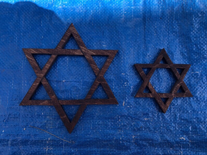 Star of David Known in Hebrew as the Shield of David or Magen - Etsy