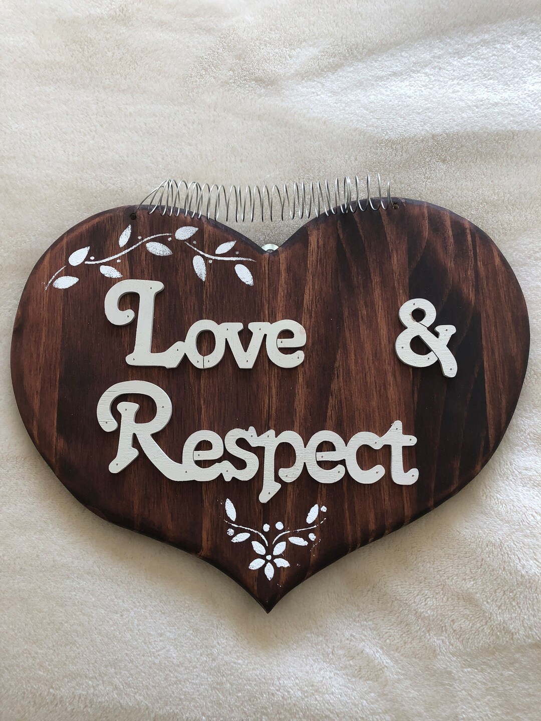 Love & Respect ... a Wall Plaque Based on That Best Selling Book ...