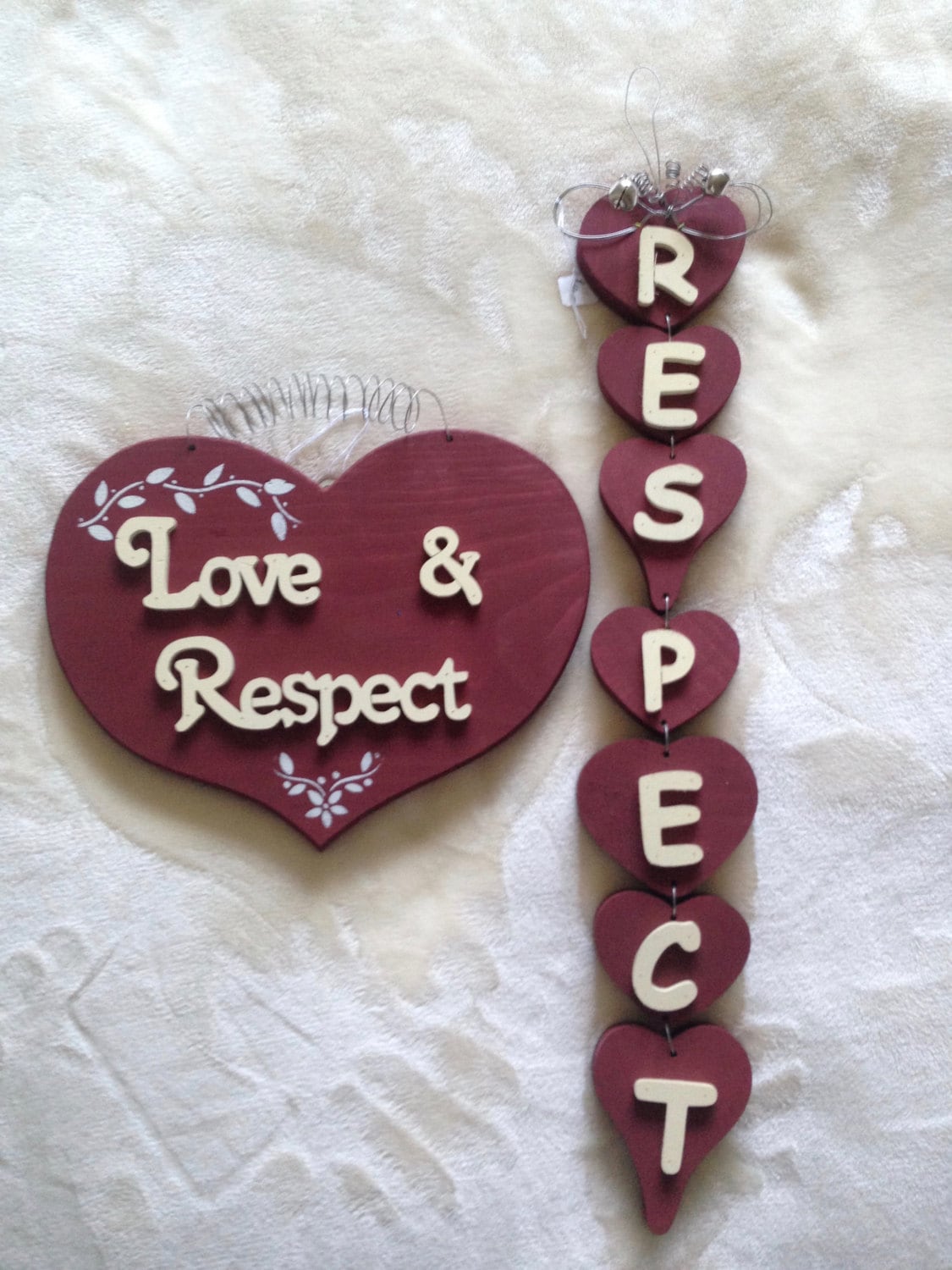 Love & Respect ... a Wall Plaque Based on That Best Selling | Etsy