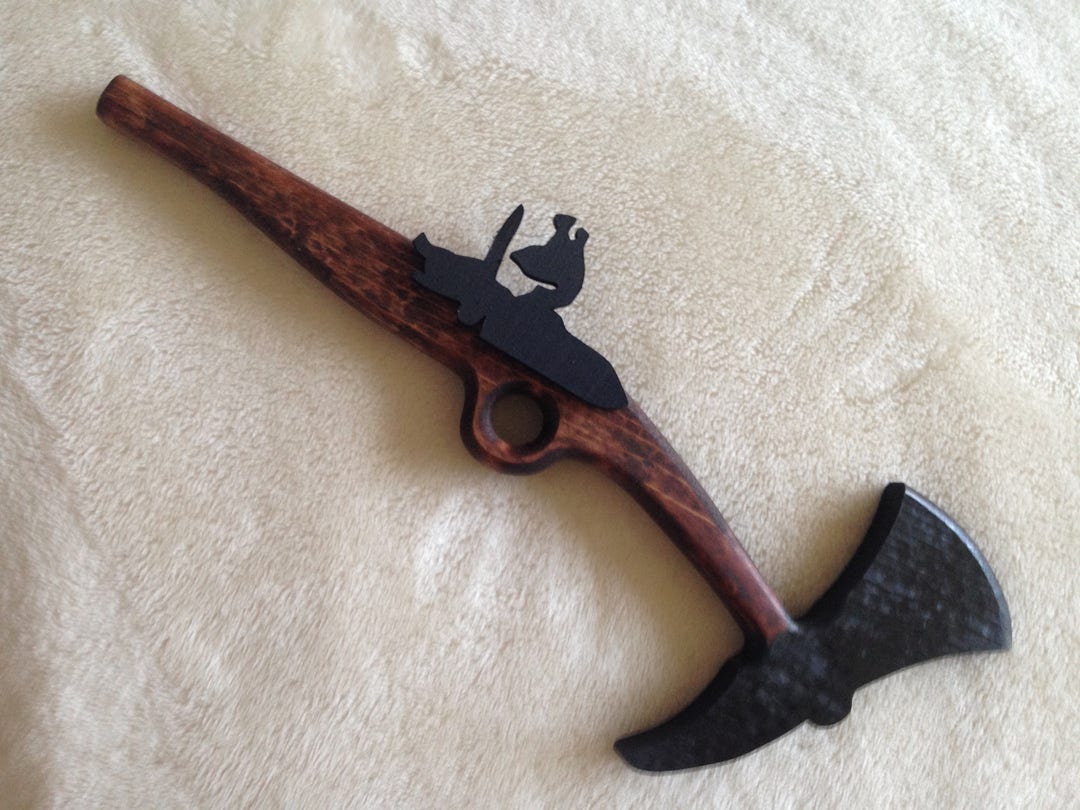 French and Indian War Tomahawk Flintlock Pistol - Etsy