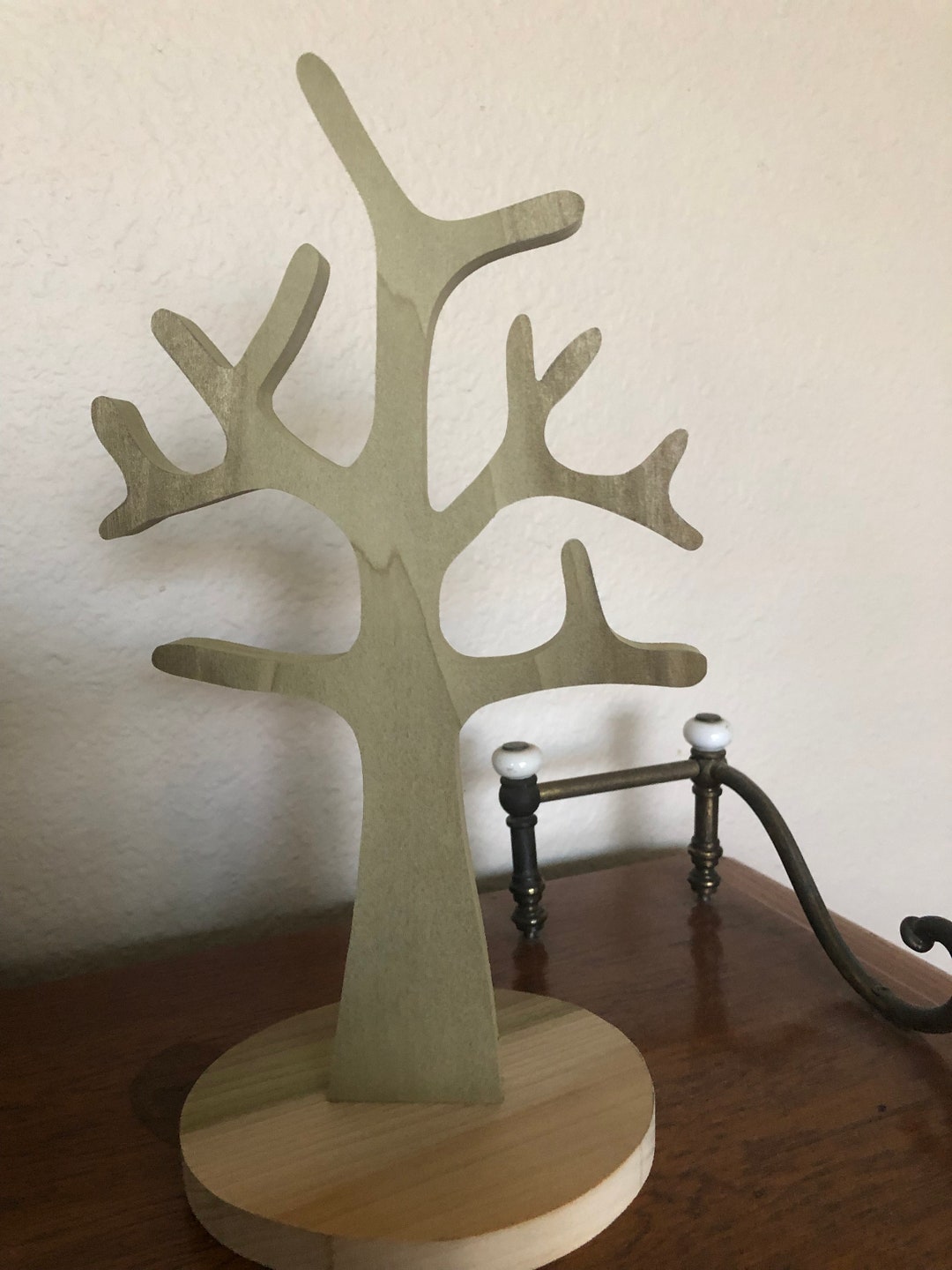 Wood Jewelry Tree Organizer and Display - Etsy