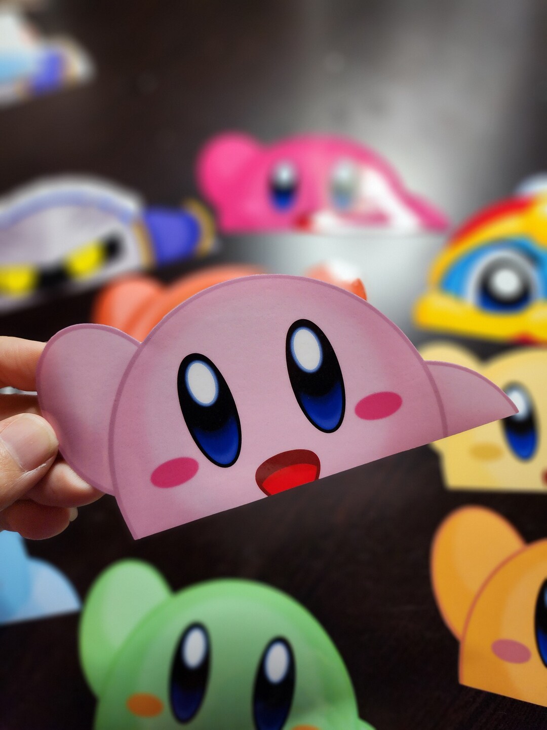 Kirby Peeker Stickers - Etsy