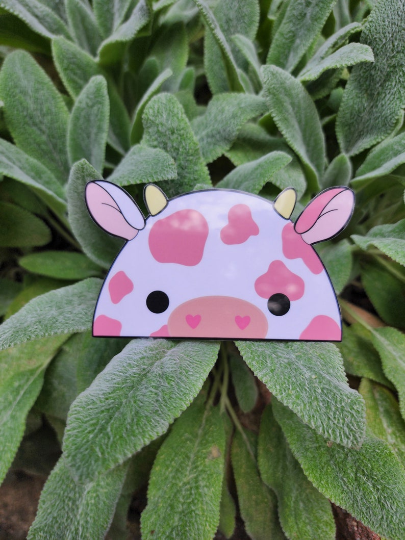 Squishmallow Cow Peeker Stickers Pt. 2 WATERPROOF - Etsy