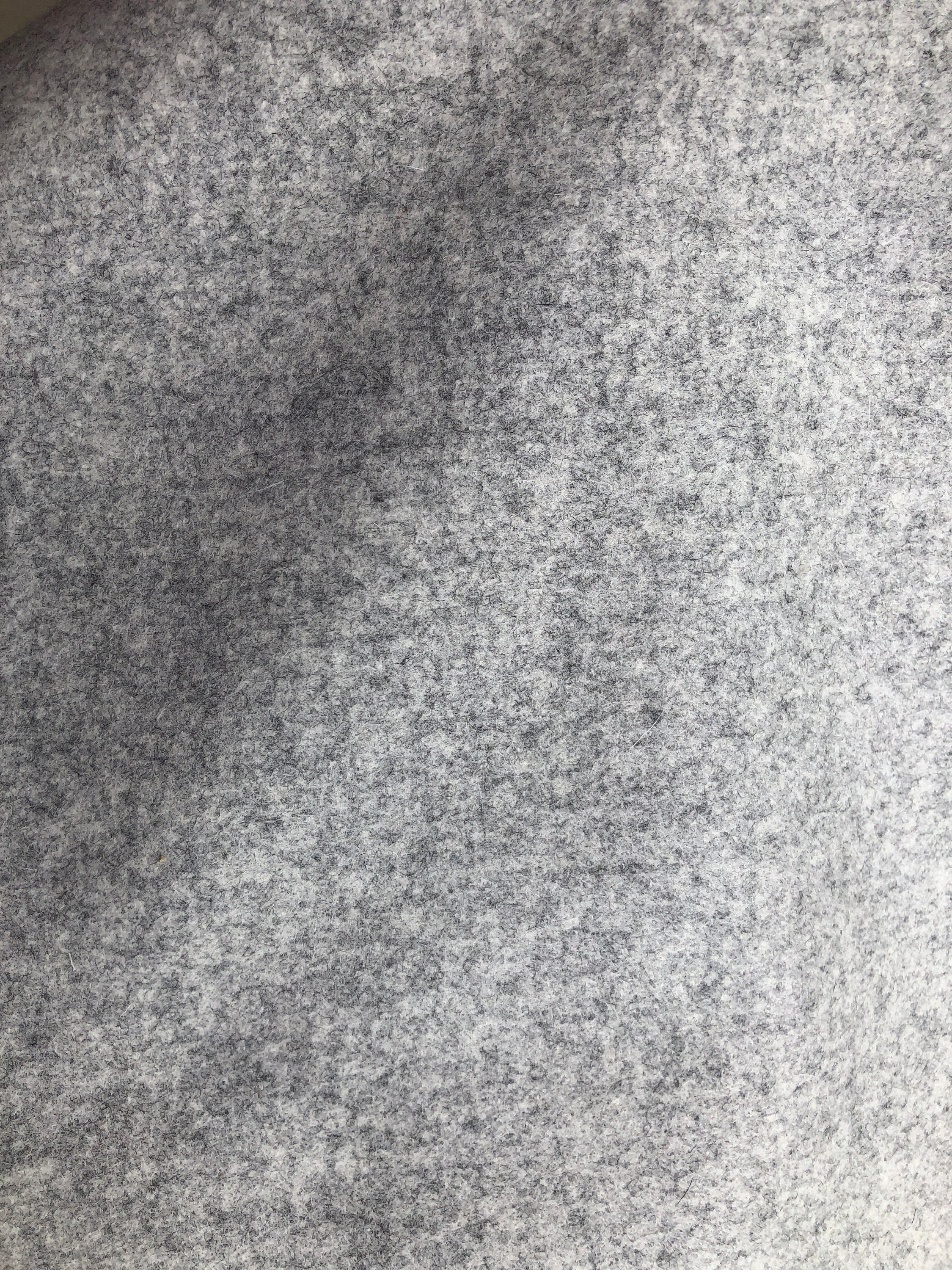 Grey 100% Wool Felt Fabric - Etsy