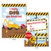 Construction Themed Valentine Cards - Etsy