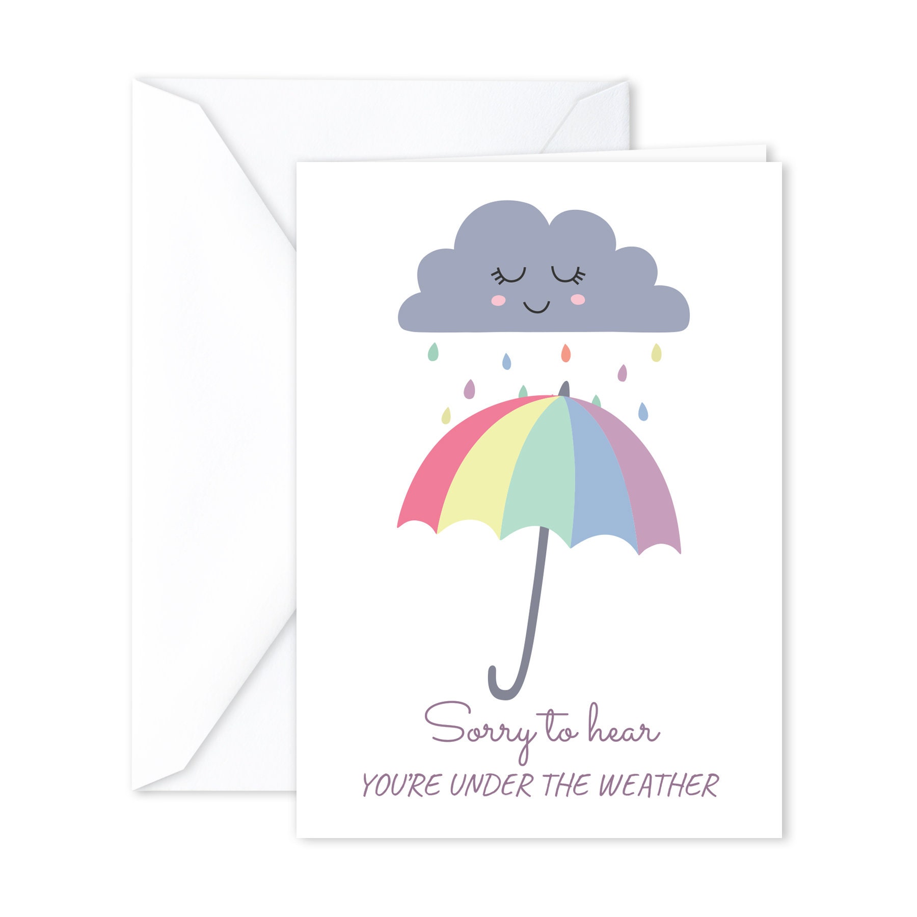 Weather Greetings Petite Note Cards - Etsy