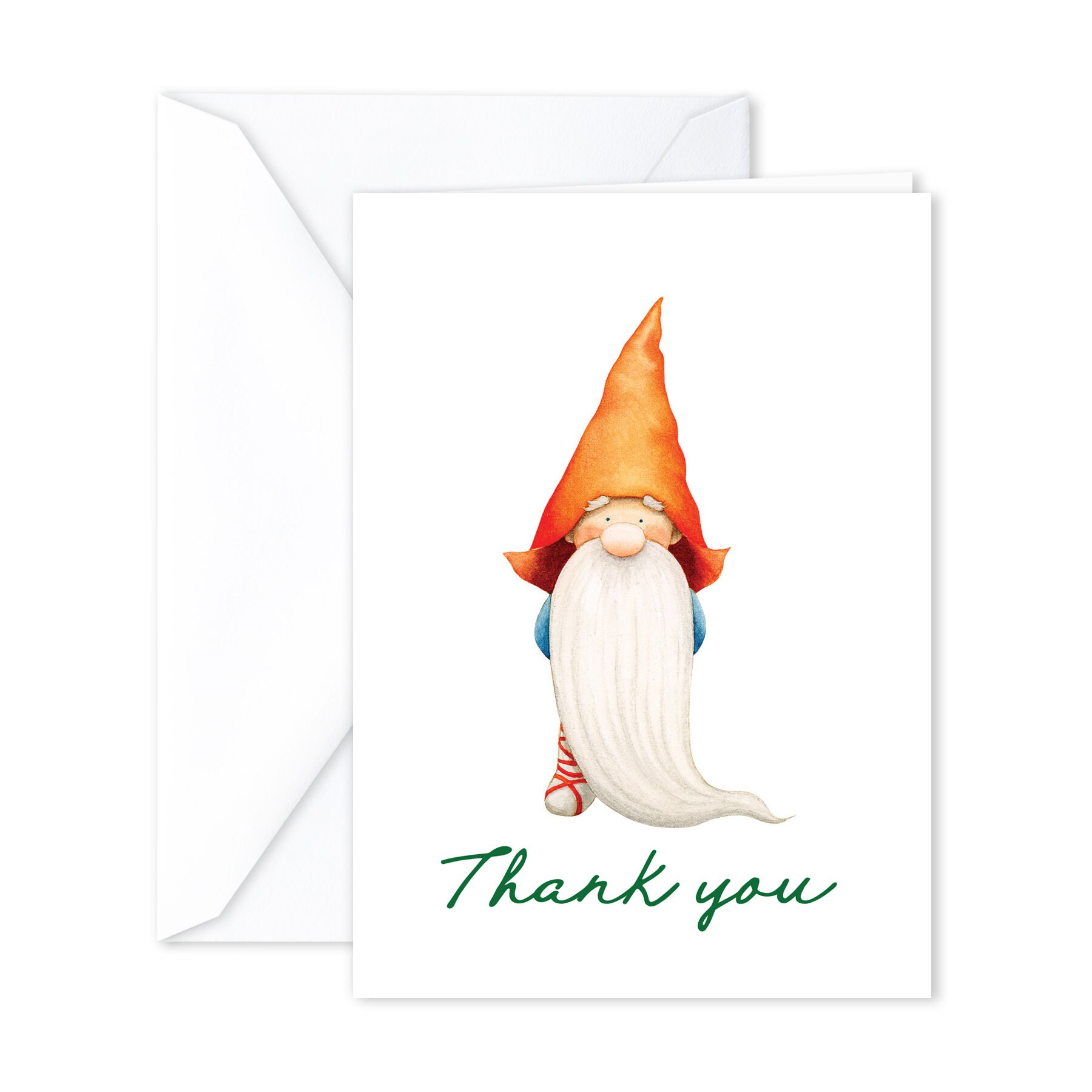 Gnomes Thank You Note Card Collection | Etsy