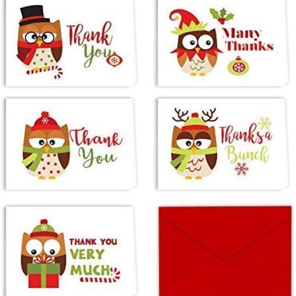 Owl Thank You - Etsy