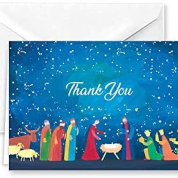 Religious Christmas Cards - Etsy