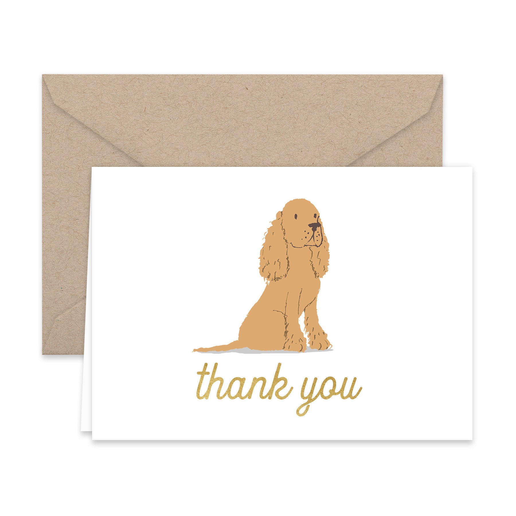Dogs Puppies Thank You Note Card Collection - Etsy