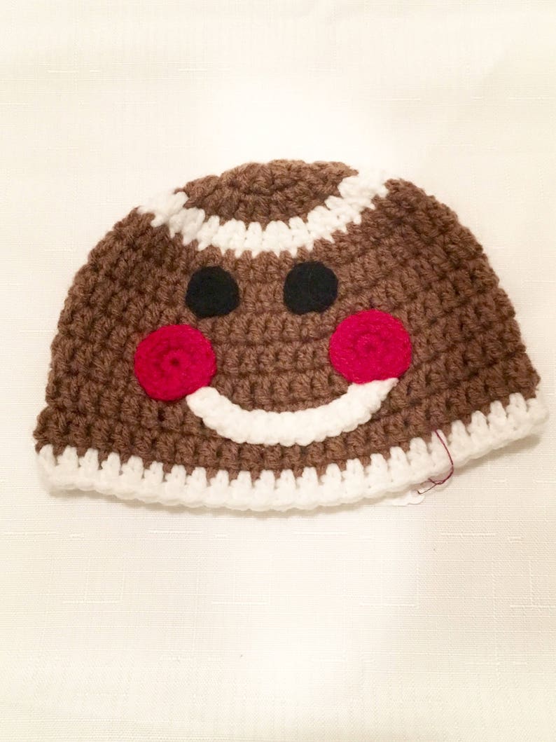 Gingerbread Man Hat -children's Christmas Hat - Baby Gingerbread Man ...