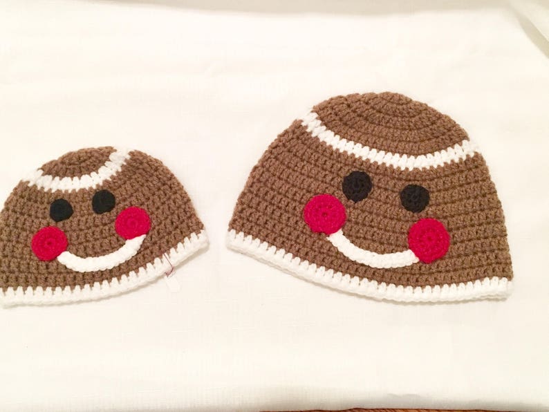 Gingerbread Man Hat -children's Christmas Hat - Baby Gingerbread Man ...