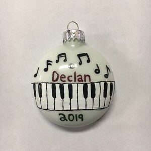 Personalized Piano Christmas Ornament - Music Ornament - Gifts for ...