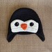 Custom Crochet Penguin Hat - Adult Penguin Hat - Handmade Penguin ...