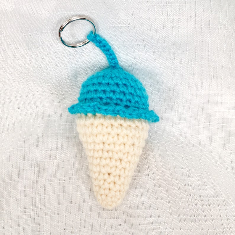 Ice Cream Keychain Ice Cream Cone Gifts for Ice Cream | Etsy