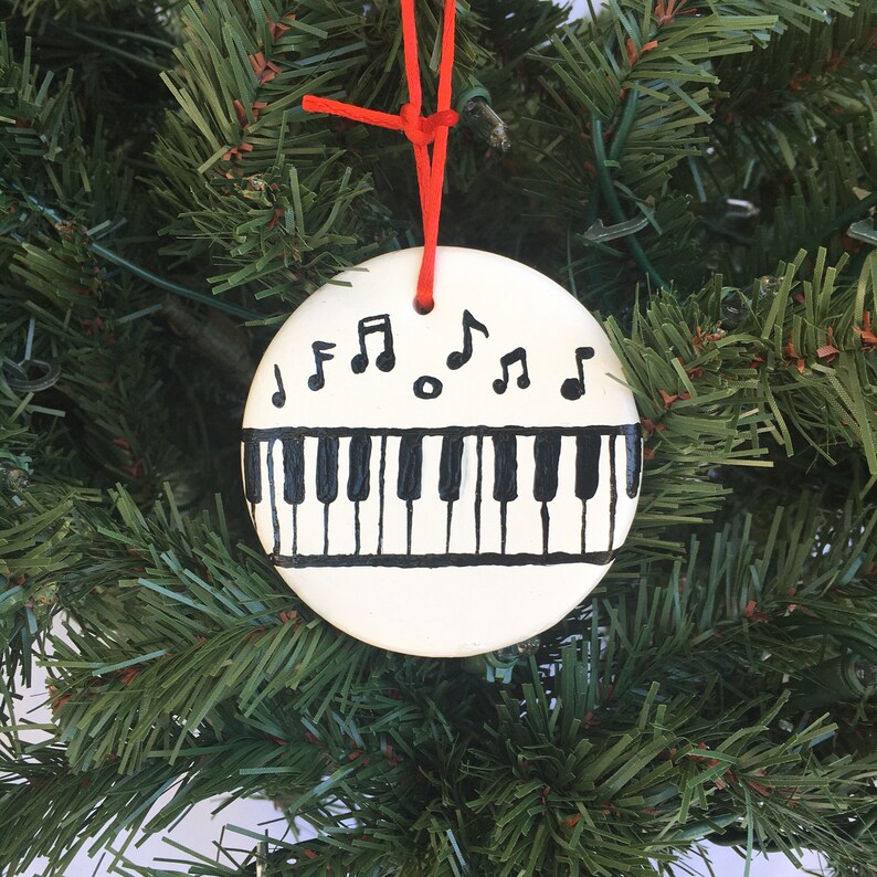 Personalized Piano Christmas Ornament - Music Ornament - Gifts for ...