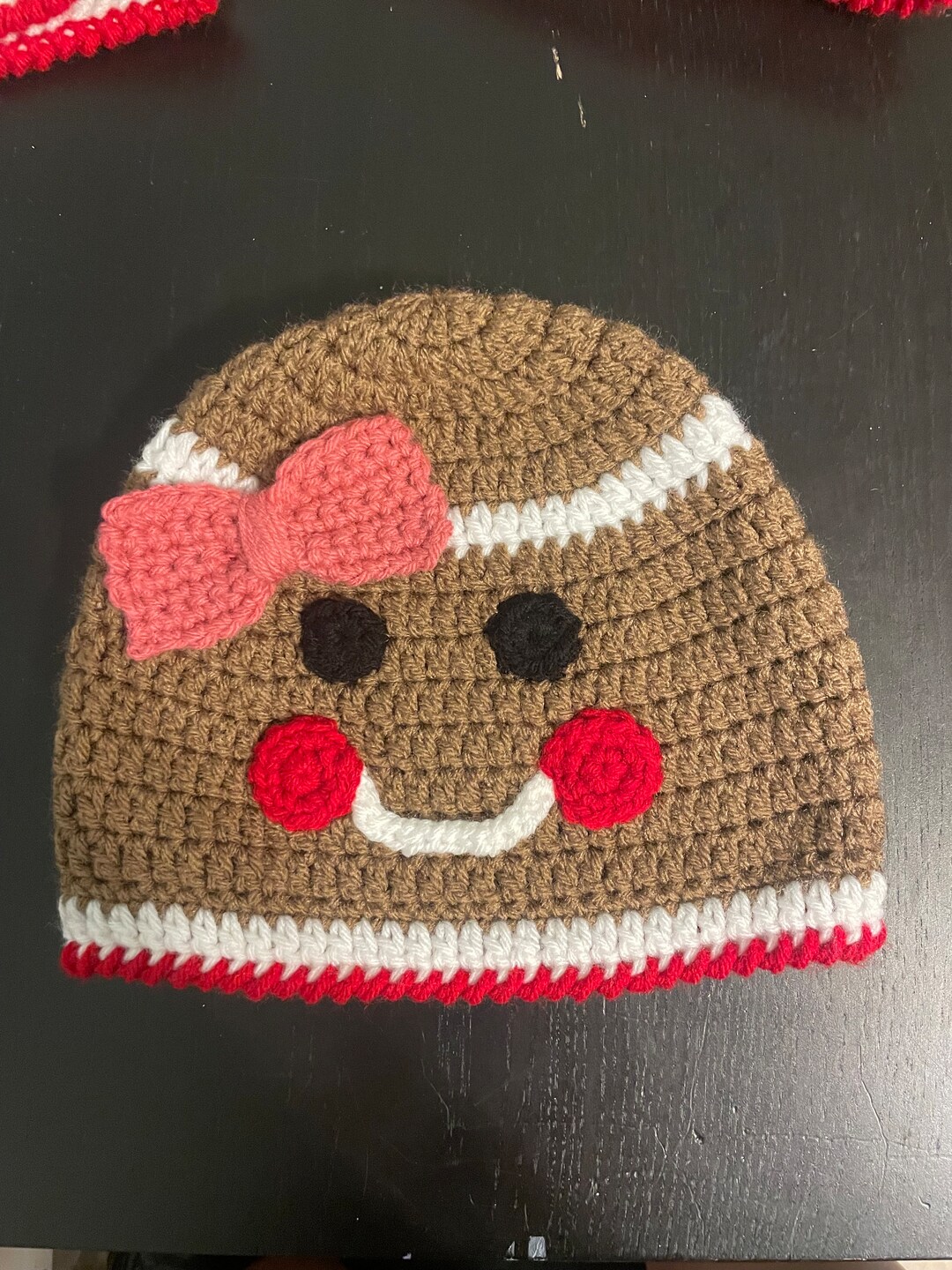Gingerbread Man Hat -children's Christmas Hat - Baby Gingerbread Man ...