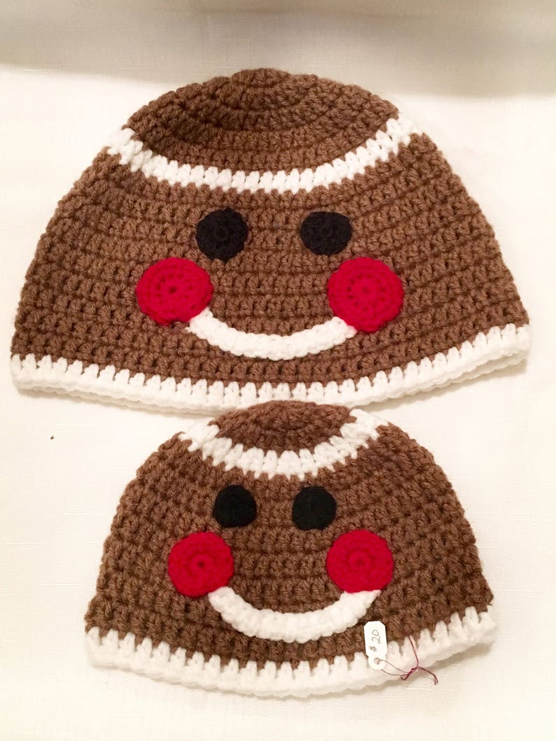 Gingerbread Man Hat -children's Christmas Hat - Baby Gingerbread Man ...